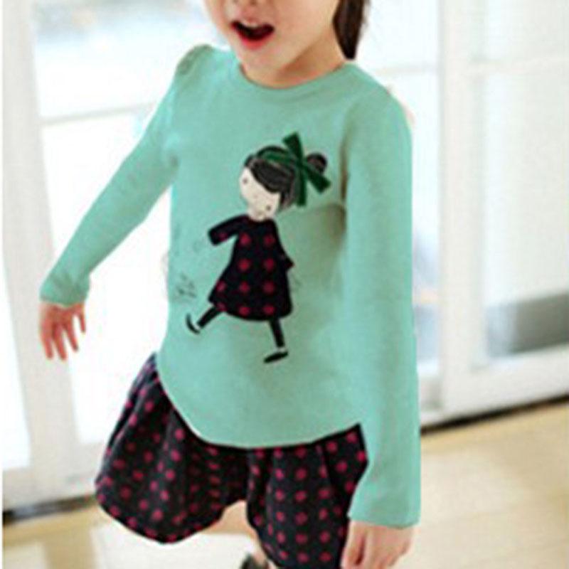 💰Cumpără Lovely Cozy Baby Girl Topuri Shirt Copii copil Toddler Moale ...
