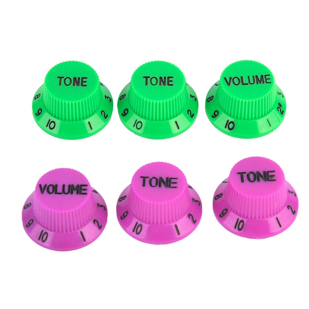 Buy 3x/set Guitar Volume Control Knobs Buttons for SQ Electric Guitar ...