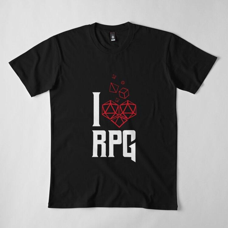 Buy Men Premium Cotton Harajuku T-Shirt Roleplay DND RPG Dice Dungeon ...