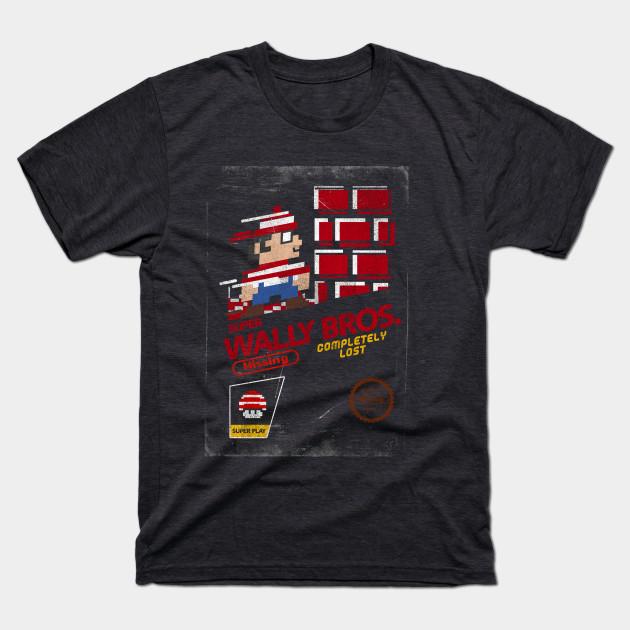 Buy Men Premium Cotton Harajuku T Shirt Wally Bros Print Men's Tee ...