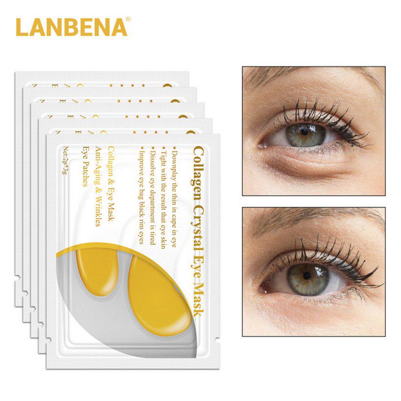 1pair Collagen Protein Eye Mask Eye Patches Removal Dark Circle Eye ...