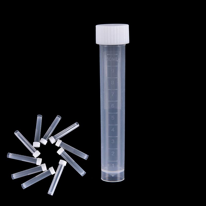Practical Multiple Type 10 Ml Screw-Top Standable Plastic Freezer Tube ...