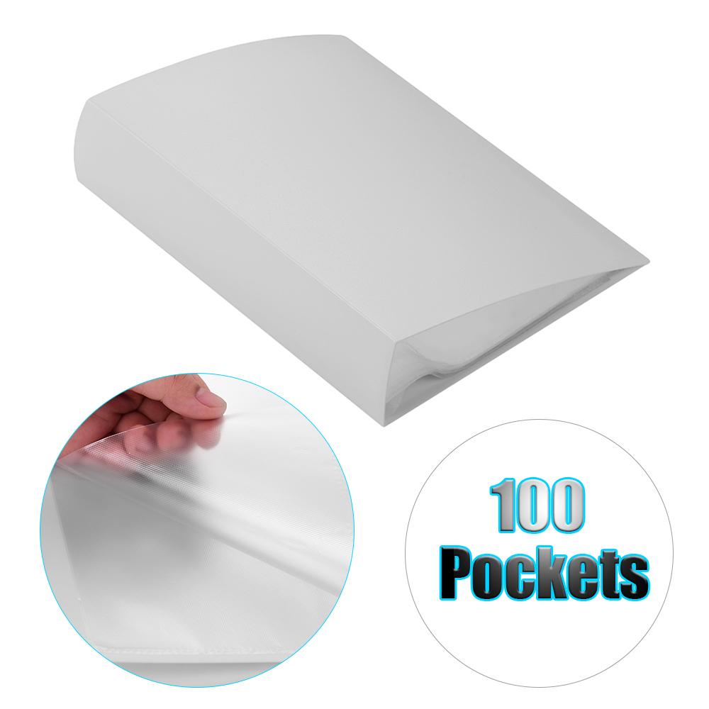 Buy A4 Clear 100 Pockets Display Book Presentation Book with ...