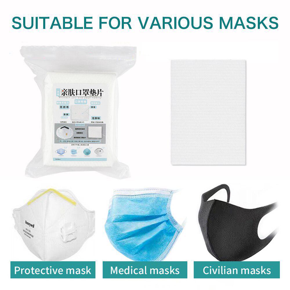 Buy Disposable Masks Gasket Safety Face Mask Pad Filter Protection ...