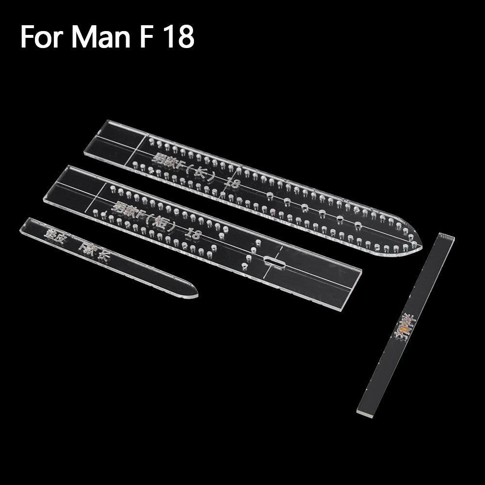 Transparent DIY Mould Acrylic Leather Band Stencil Watch Strap Mold ...