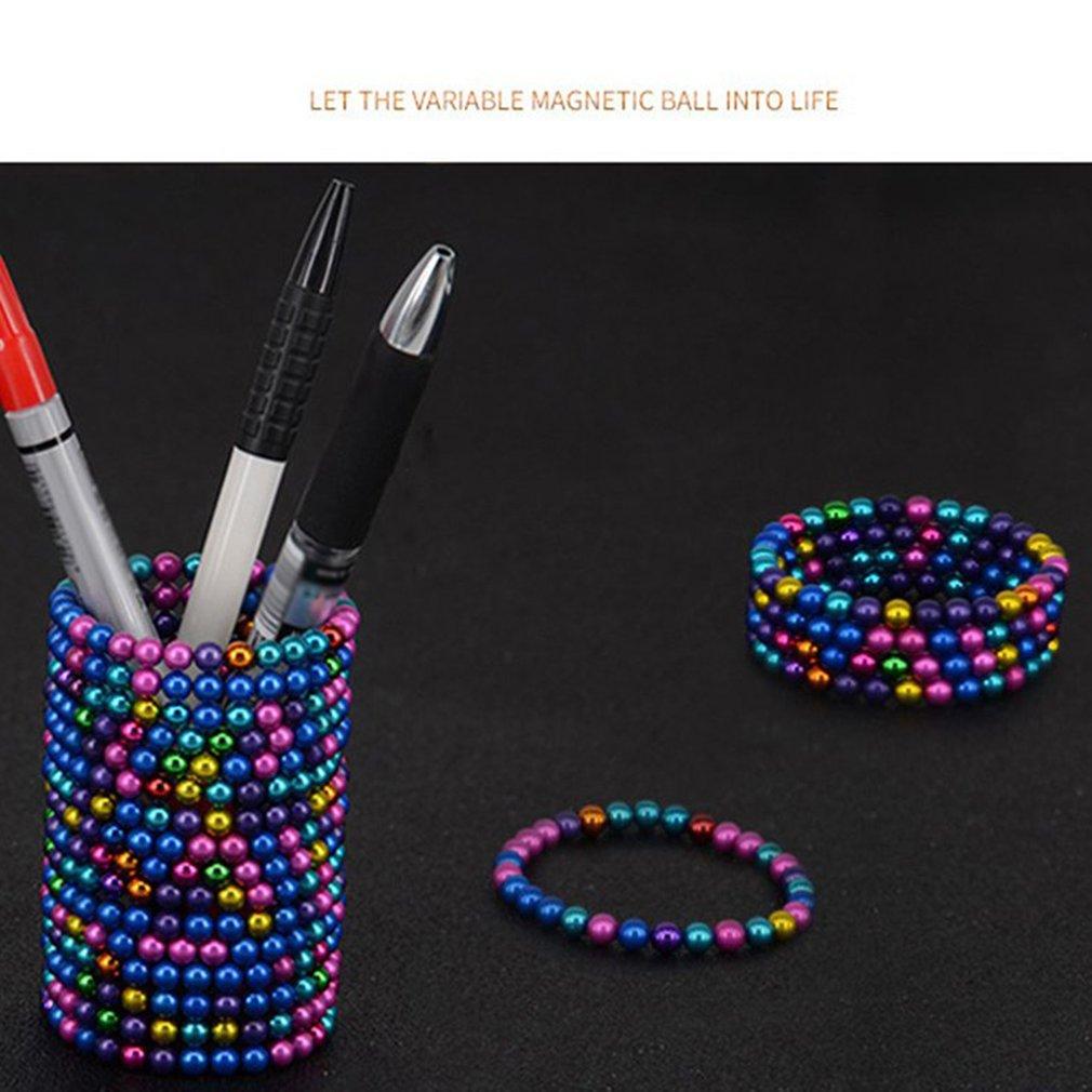 Cheap Magnetic Fidget Toys Set Magnet Rings Fidget Magic Cube Blocks ...