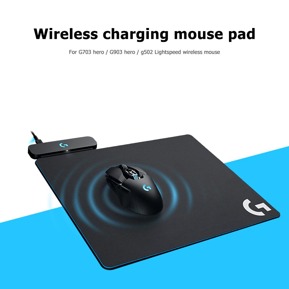 Logitech G PowerPlay RGB Wireless Charging Mouse Pad for G703 Hero/G903 ...