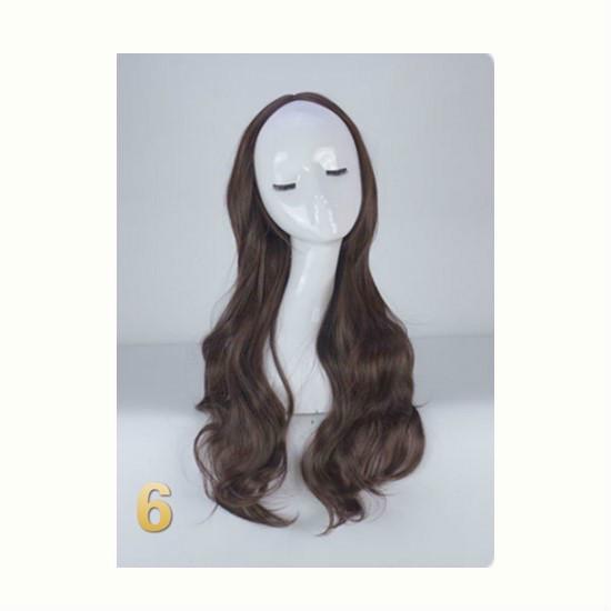 Buy Women Full Curly Wavy Wig Long Fanny Cosplay Party Heat Resistant ...