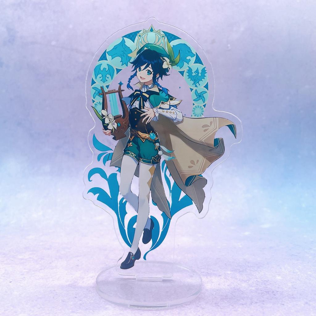 Genshin Impact Game Dakimakura Model Plaka Stand Tutucu Figür Qiqi ...