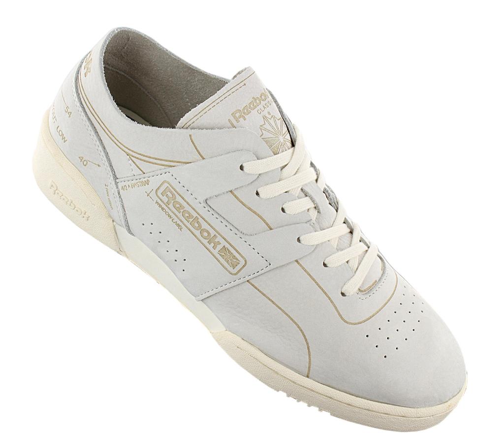 Buy Reebok Workout Low Clean HMG BD1966 Shoes Gray Sneakers Sports ...