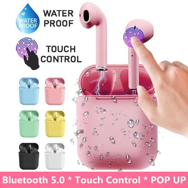 Buy Upgrade Metal Shell Inpods 12 Earphone Bluetooth 5.0 TWS Wireless ...