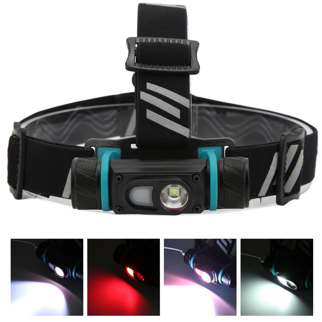 Buy USB Rechargeable LED Headlamp Flashlights Waterproof Super Bright ...