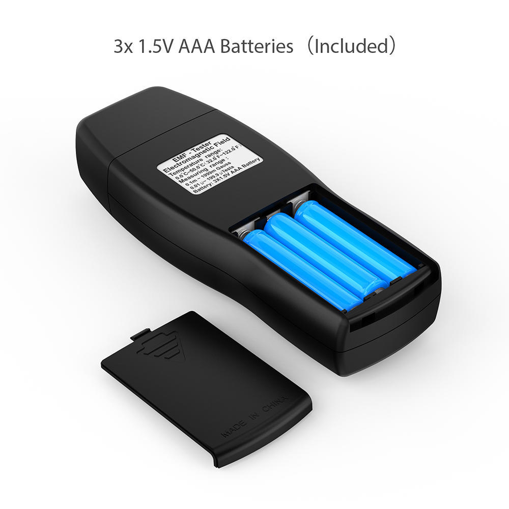 Buy Meterk EMF Meter Handheld Mini Digital LCD EMF Detector ...