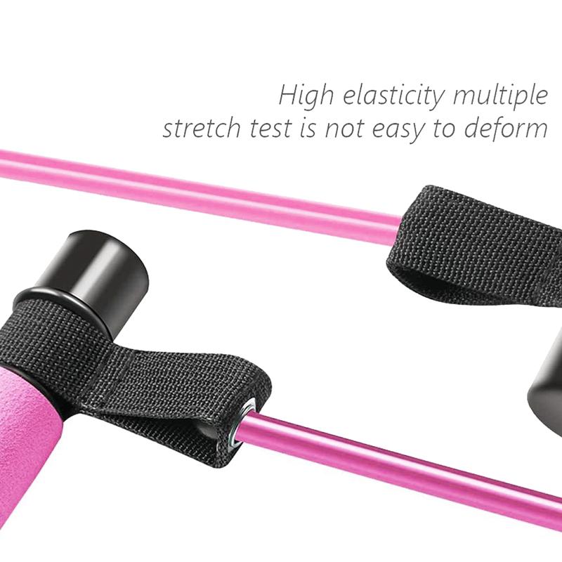 Buy Yoga Fitness Stretch Stick Pilates Bar Lightweight Resistance Band ...