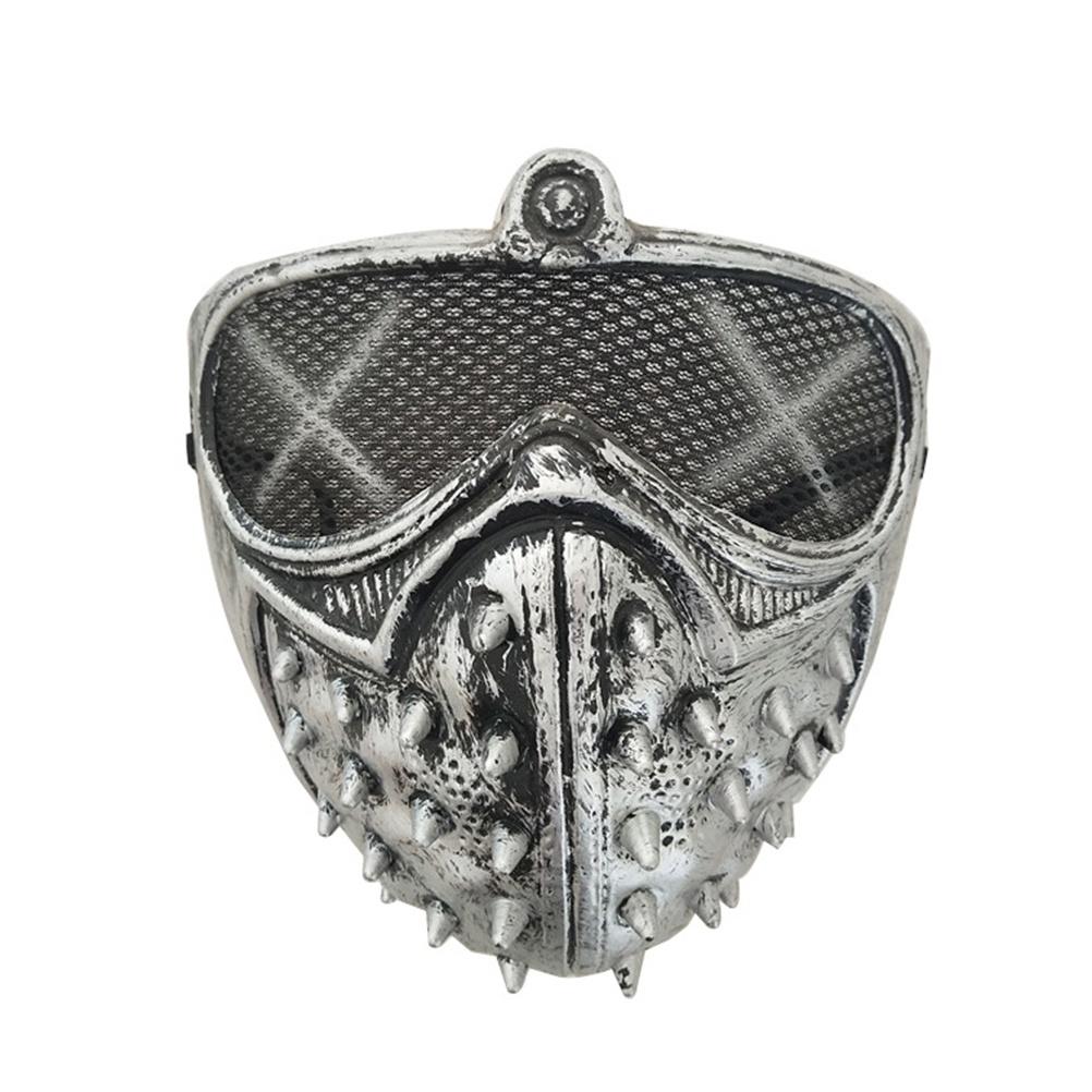 Buy 1PC Steampunk Rivet Mask Scary Horror Half Face Mask for Masquerade ...