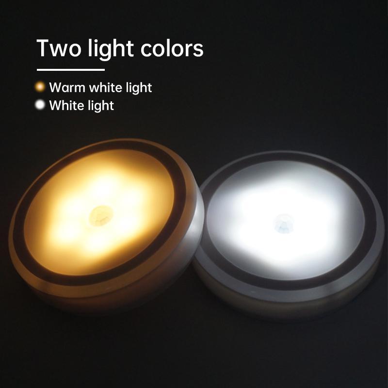 Buy 6LED PIR Infrared Motion Sensor Night Light Wireless Control Energy ...