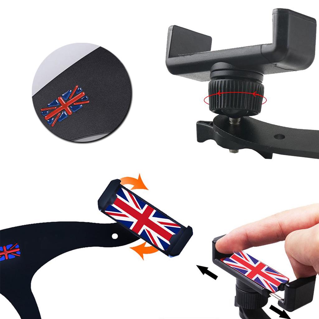 Buy MINI Bracket Car Mobile Phone Holder Auto Steering Wheel Rear Phone ...