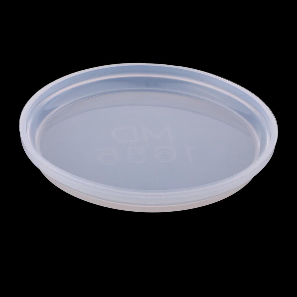 Silicone Mud Board Base Plate Coaster Mold DIY Resin Casting 85x85x13mm ...