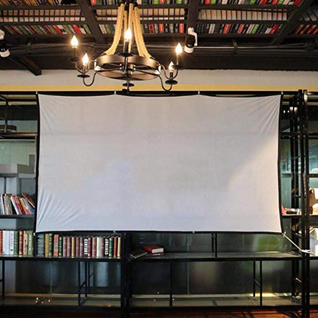 Buy Visionb 60in 4:3 Projector Screen Portable Video Screen Widescreen ...