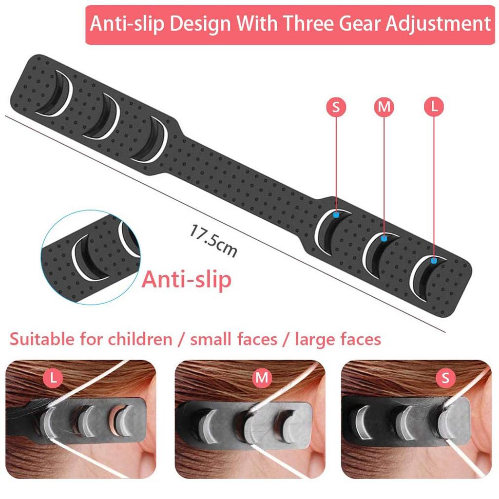 Buy 5PCS Face Mask Band Extenders Mask Elastic Strap Adjuster Protect ...