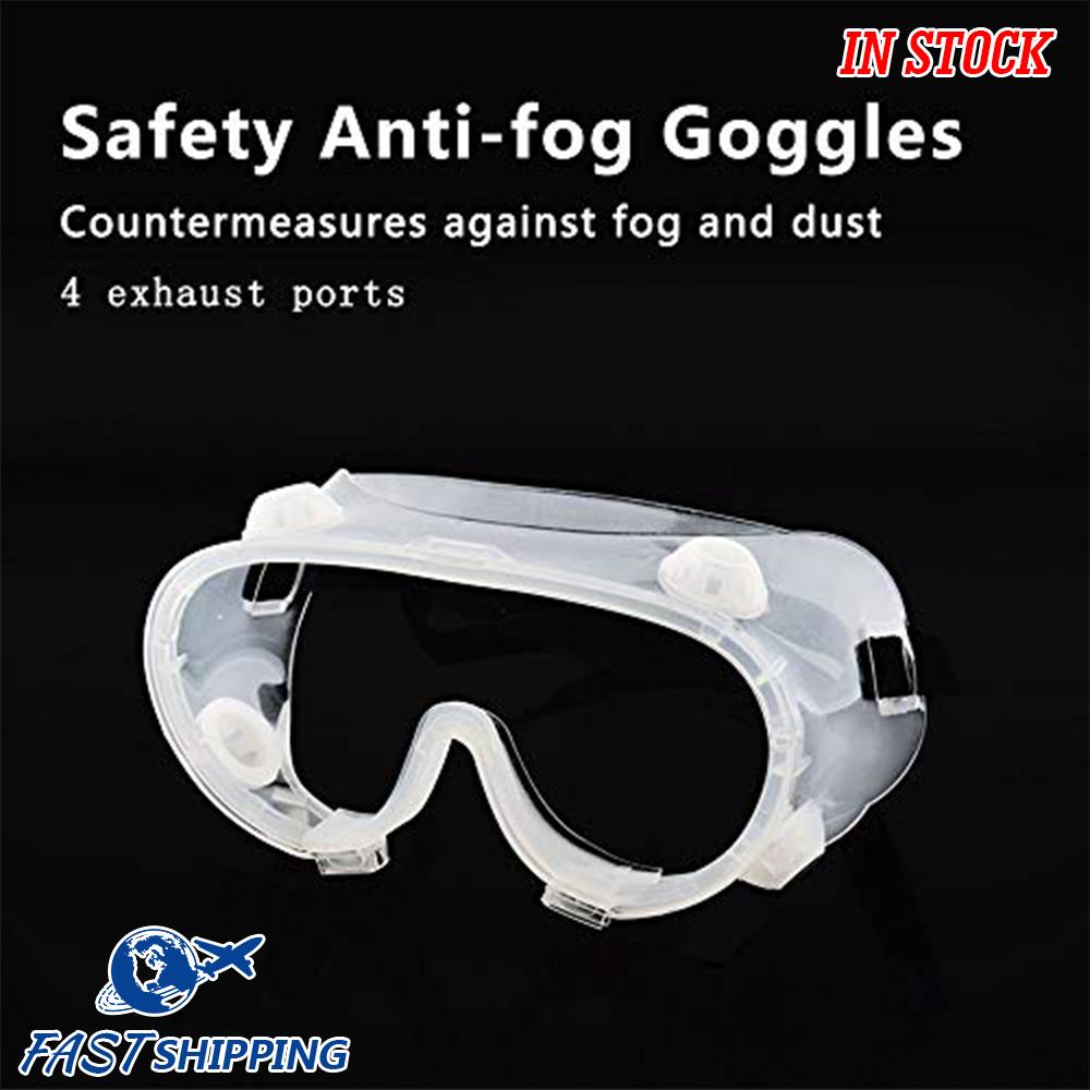 Buy Anti-Fog Safety Goggles for Men Women,with Wide-Vision, Dust and UV ...