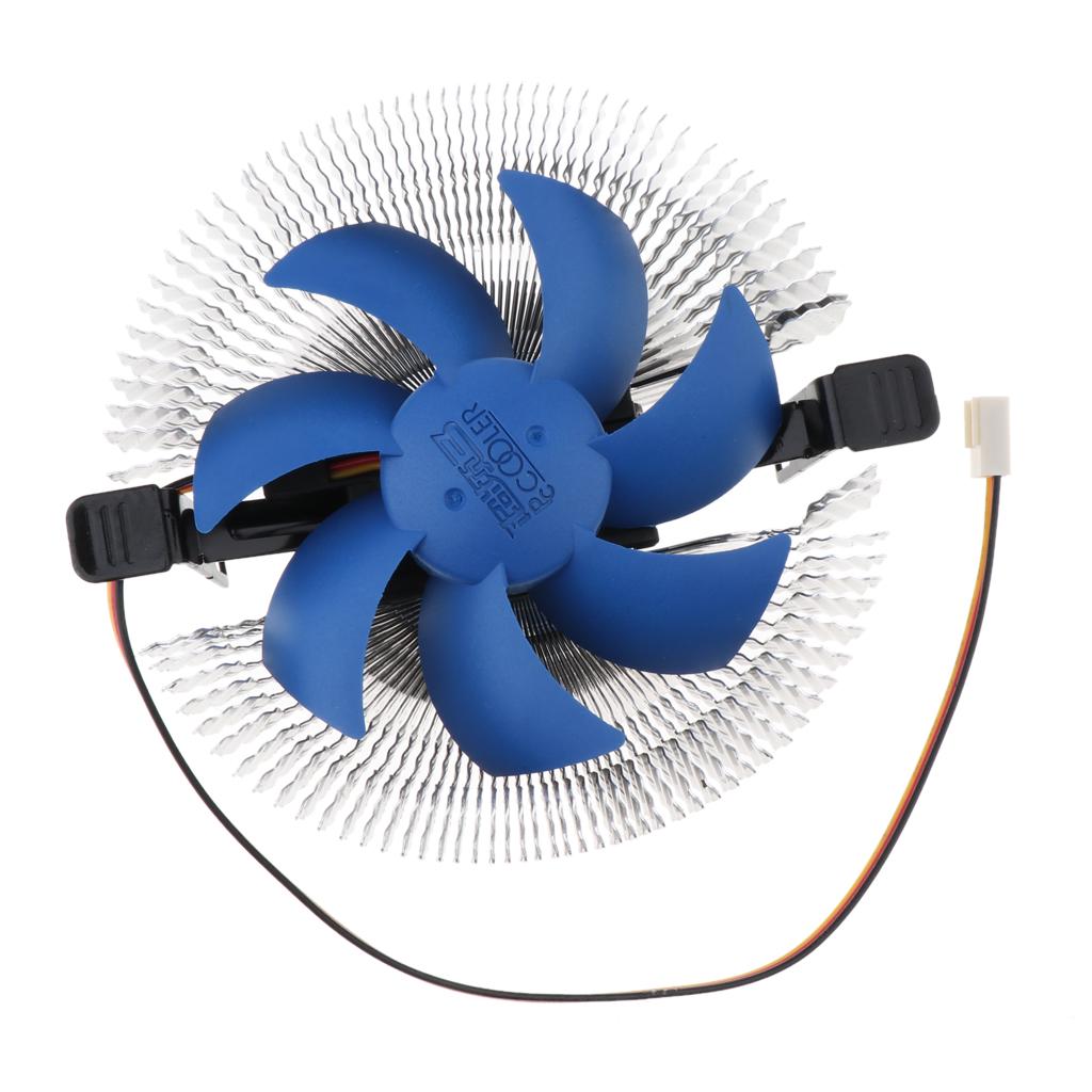 Buy 90mm Desktop Cooling Fan Silent CPU Cooler Aluminum Heatsink ...