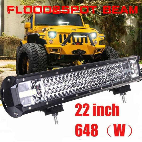 Buy 648W 108 Led Spot Flood Combo LED Driving Lamp Off Road Lights LED ...