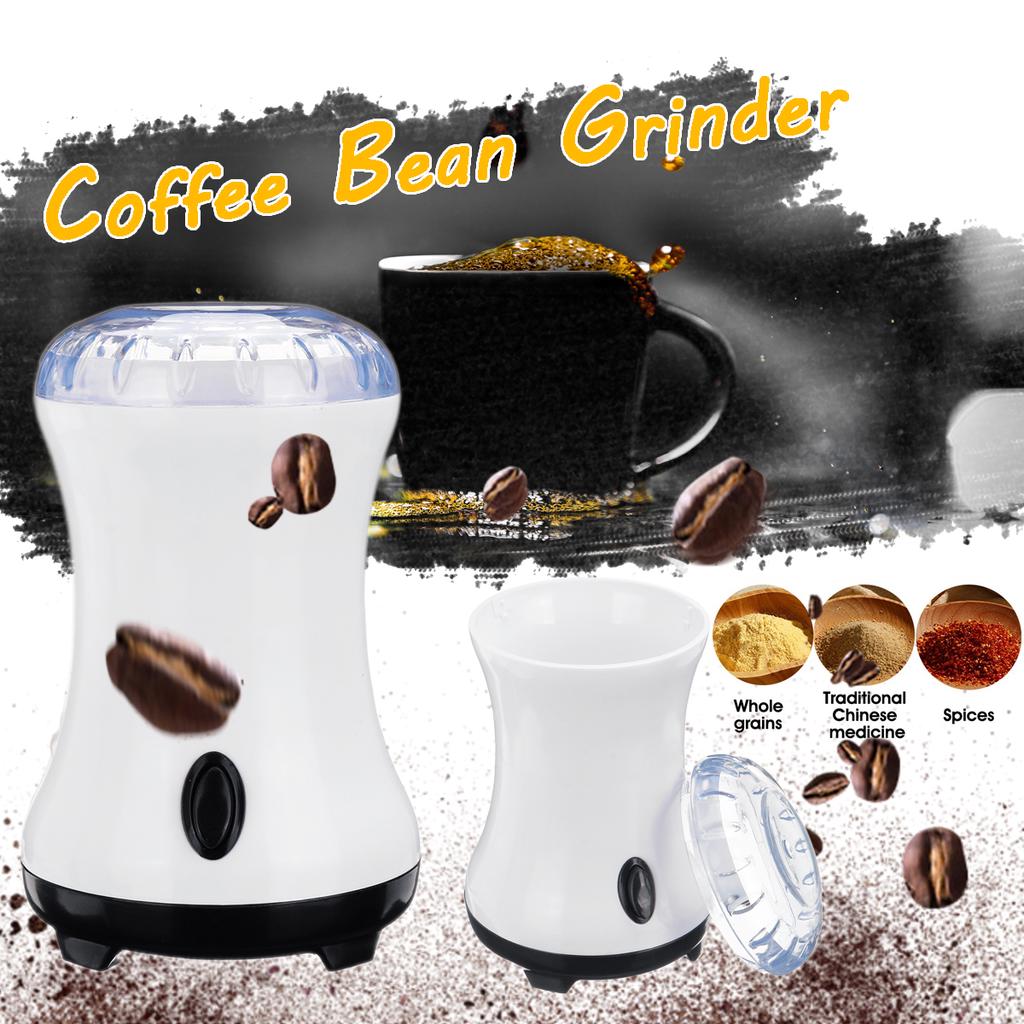 Buy 220V Portable Mini Electric Stainless Steel Coffee Bean Grinder ...