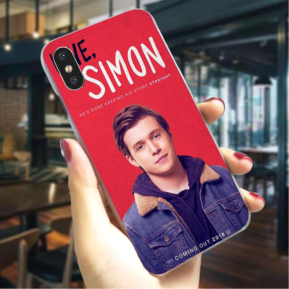 Buy Love Simon Hard Phone Case for iPhone X 11 Pro 6 6S XR Xs Max 8 ...