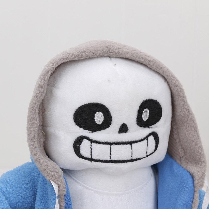 Buy Funny Undertale Sans Plush Stuffed Doll 22cm Toy Hugger Cushion ...