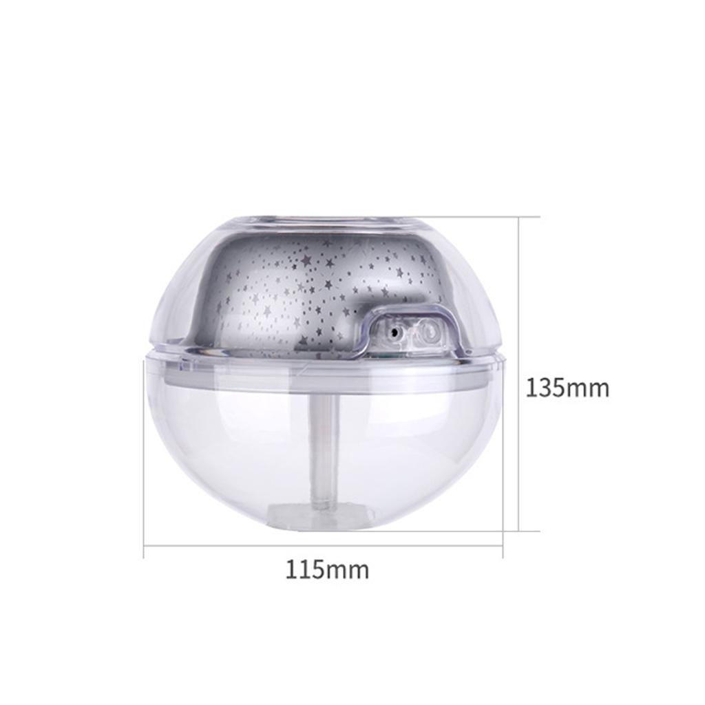 LED Projector Air Humidifier Essential Diffuser Two Way Spray Mode ...