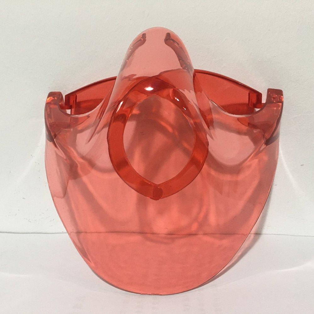 Buy TCE PC Colorful Transparent Mask Transparent Protective Mask Anti ...