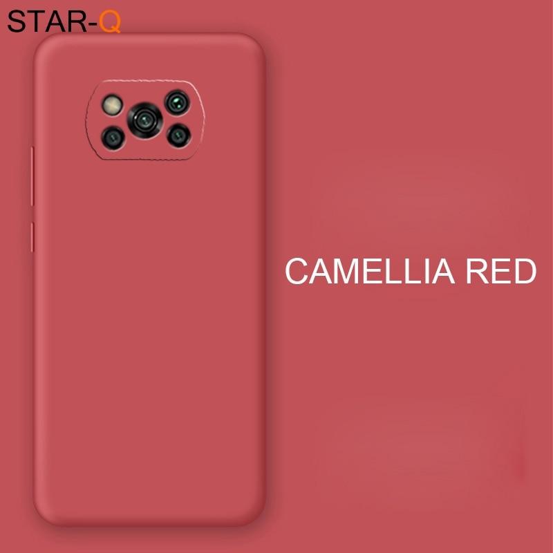 Buy New Full Cover Liquid Silicone Phone Case For Xiaomi Poco X3 Nfc M2 ...