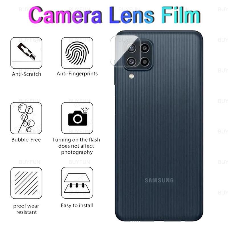 Satın alın 4in1 Tempered Glass +Camera Lens Protective Film For Samsung ...