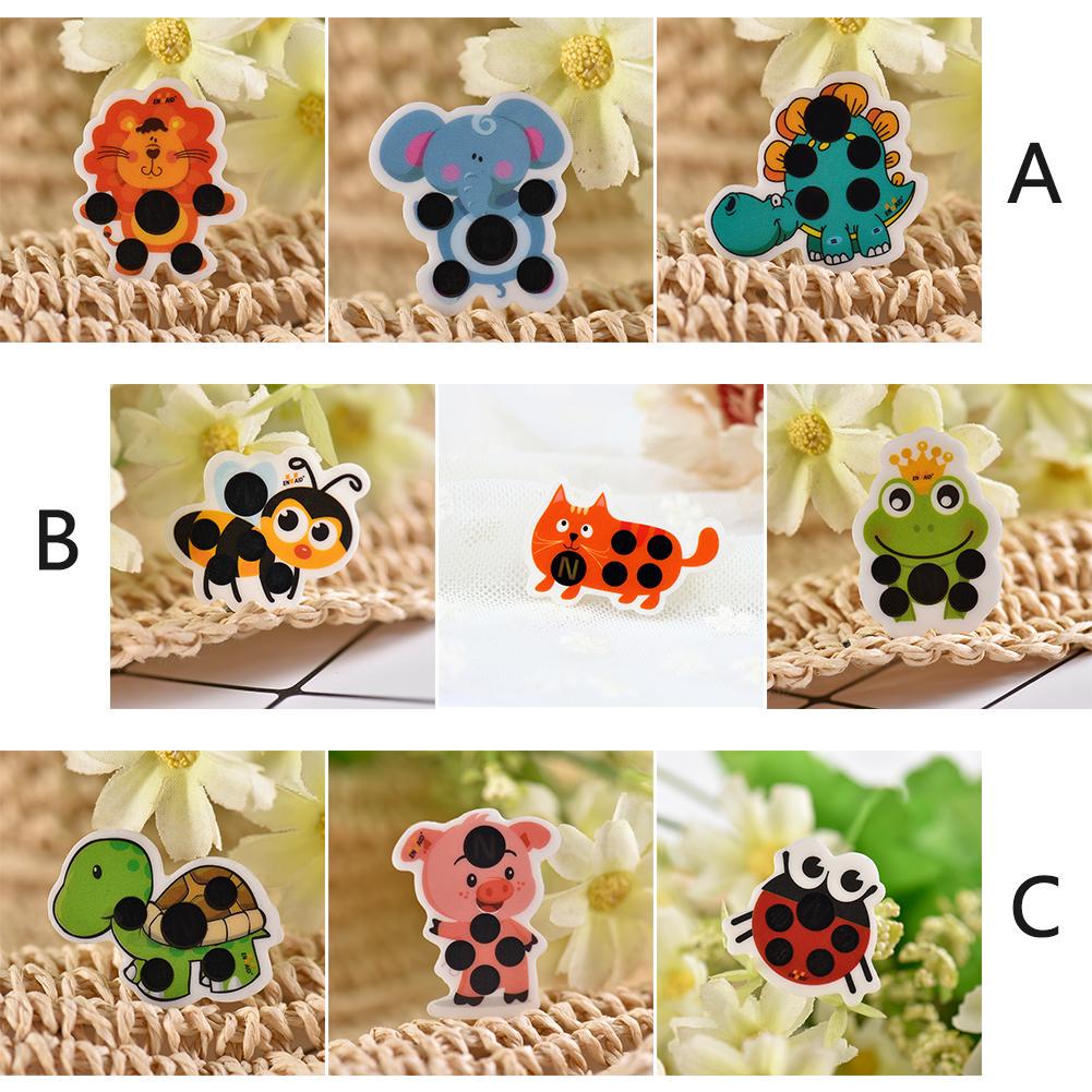 Kids Children Baby Care Cartoon LCD Forehead Thermometer Sticker ...