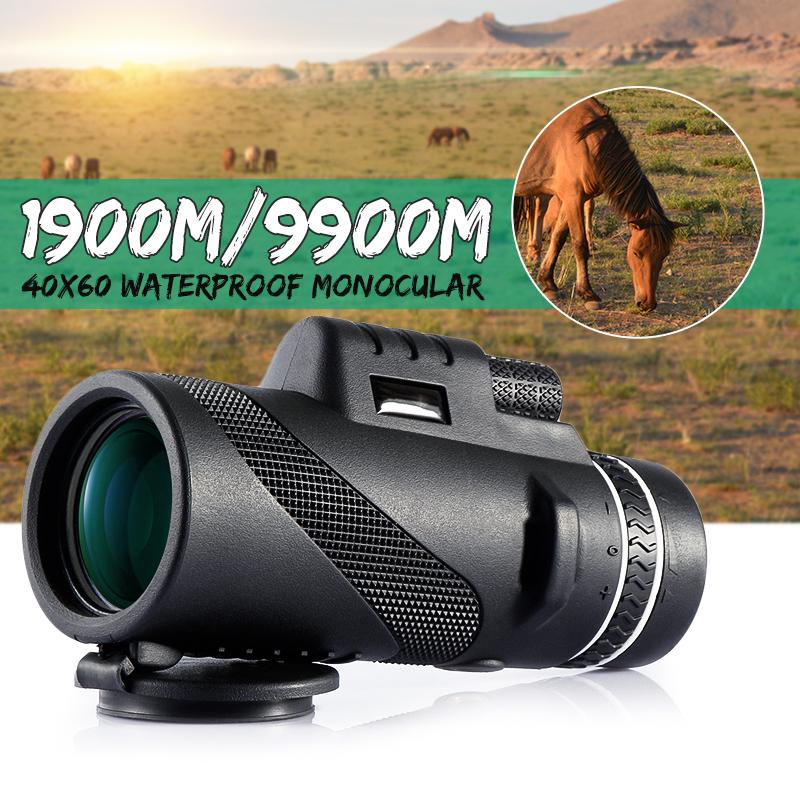 40X60 HD Monocular Powerful Telescope for Night Vision 9500M View ...
