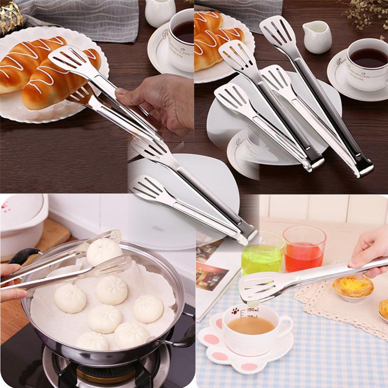 Buy Food Kitchen Buffet Cooking Stainless Steel Tool Anti Heat Bread ...