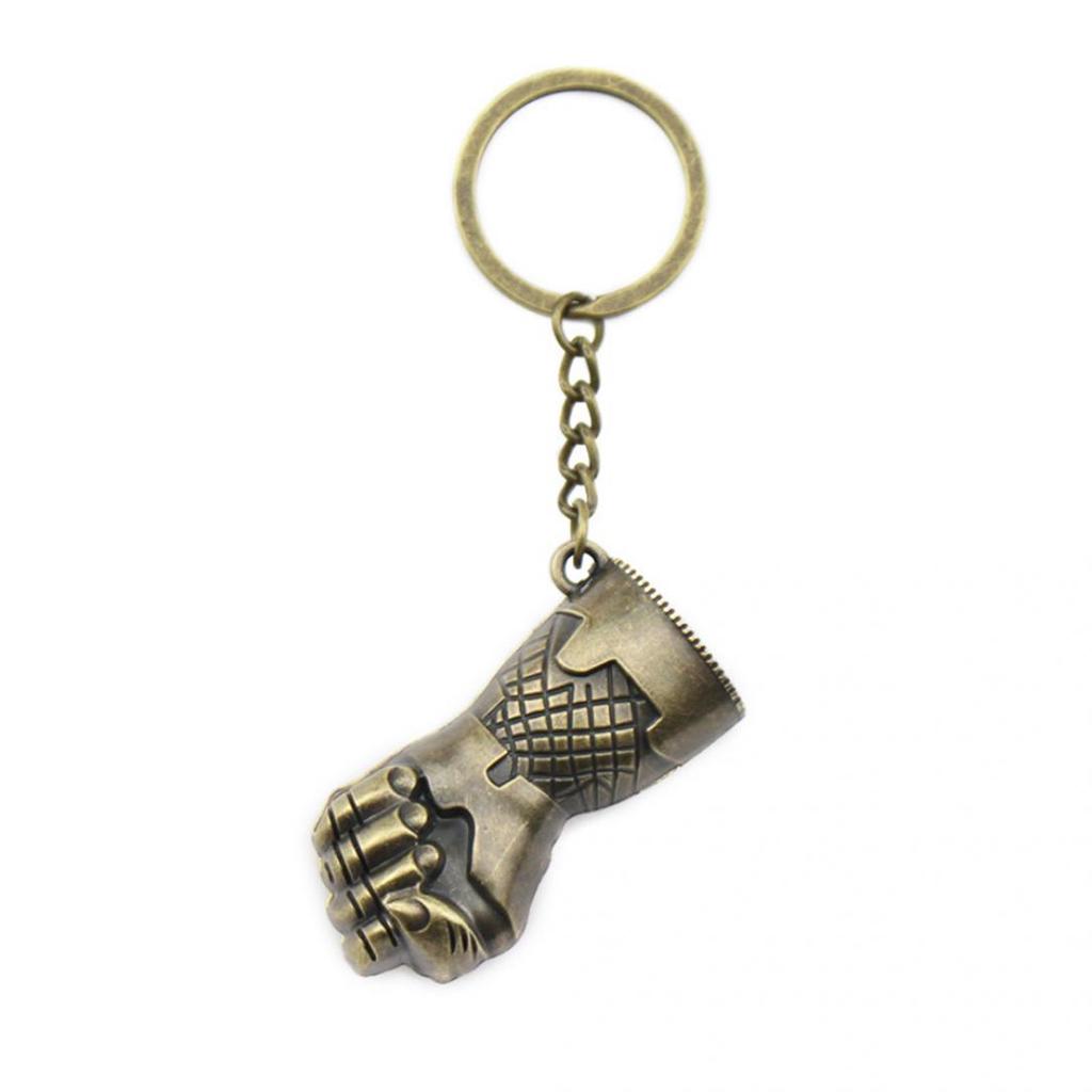 Buy Avengers Infinity War Thanos Gauntlet Fist Pendant Charm Key Chain ...