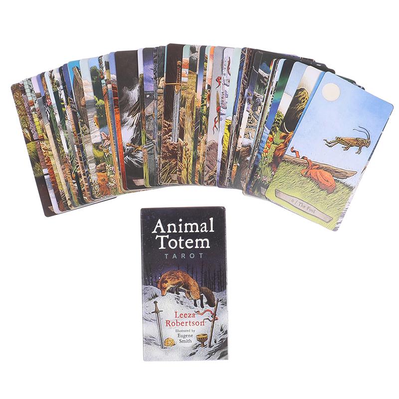 Buy Full English Tarot Cards Animal Oracle Cards 78 Pcs Exquisite Deck ...