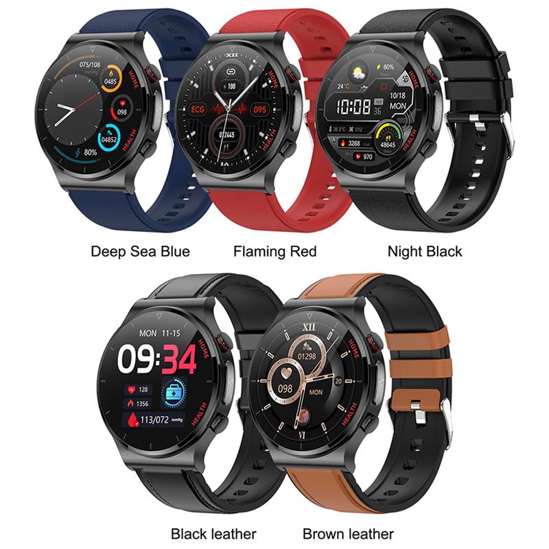 Buy SACOSDING 2022 New ECG+PPG Smart Watch Men Sangao Laser Health ...