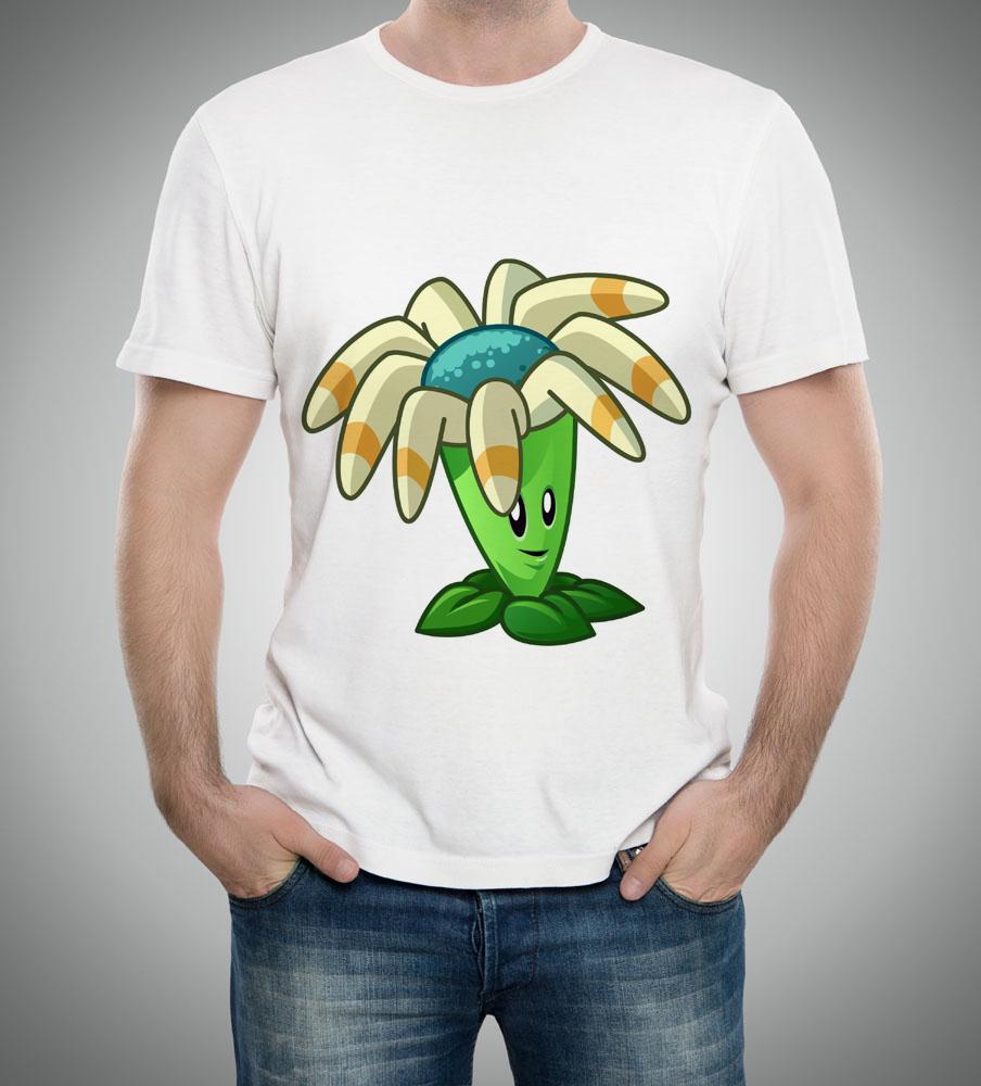 Buy Summer Men T-shirts Plants Vs Zombies Clothing Pvz Cartoon Game ...