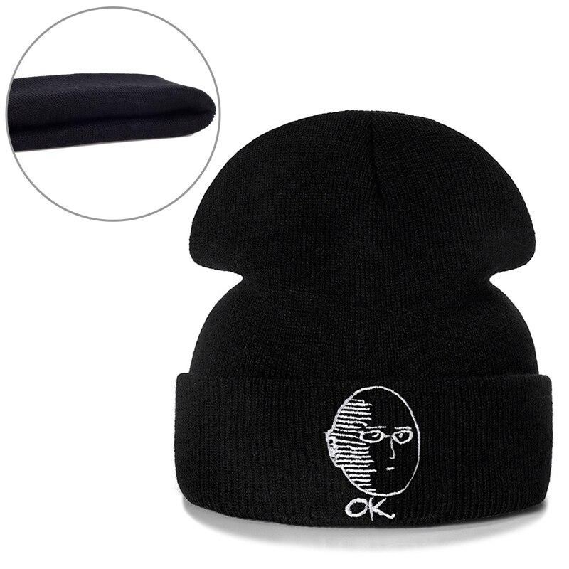 💰Cumpără One Punch Man Anime Hat Cap Beanies tricotate desene animate ...