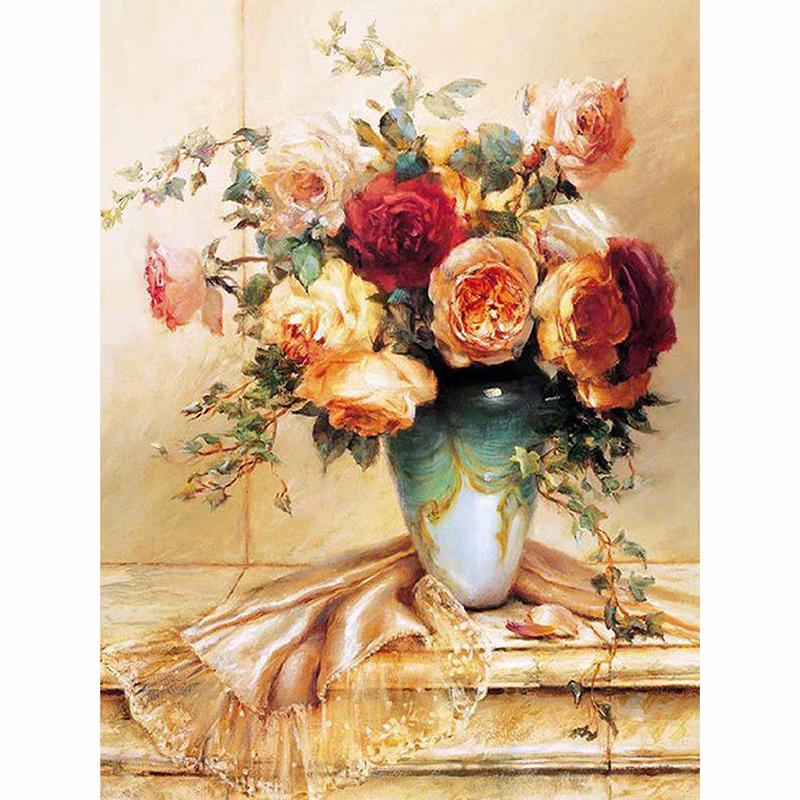 Buy 5D Diamond Cross Stitch Crystal Diamond Sets Full Decorative Diy ...