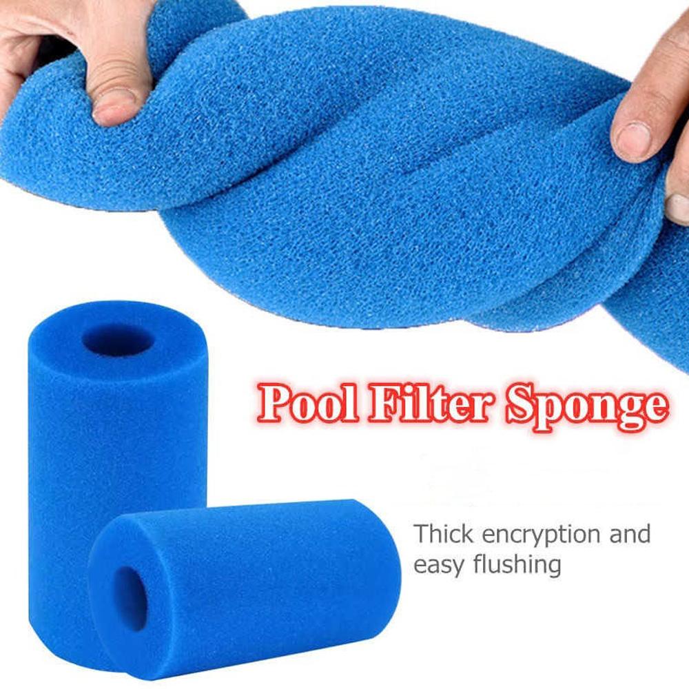 20*10*4cm Swimming Pool Filter Foam Reusable Washable Pool Filter ...