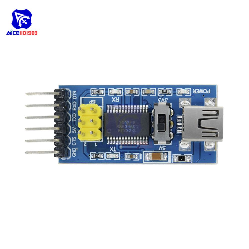 Buy Basic Breakout Board FTDI FT232RL FT232 USB To TTL Serial Adapter ...