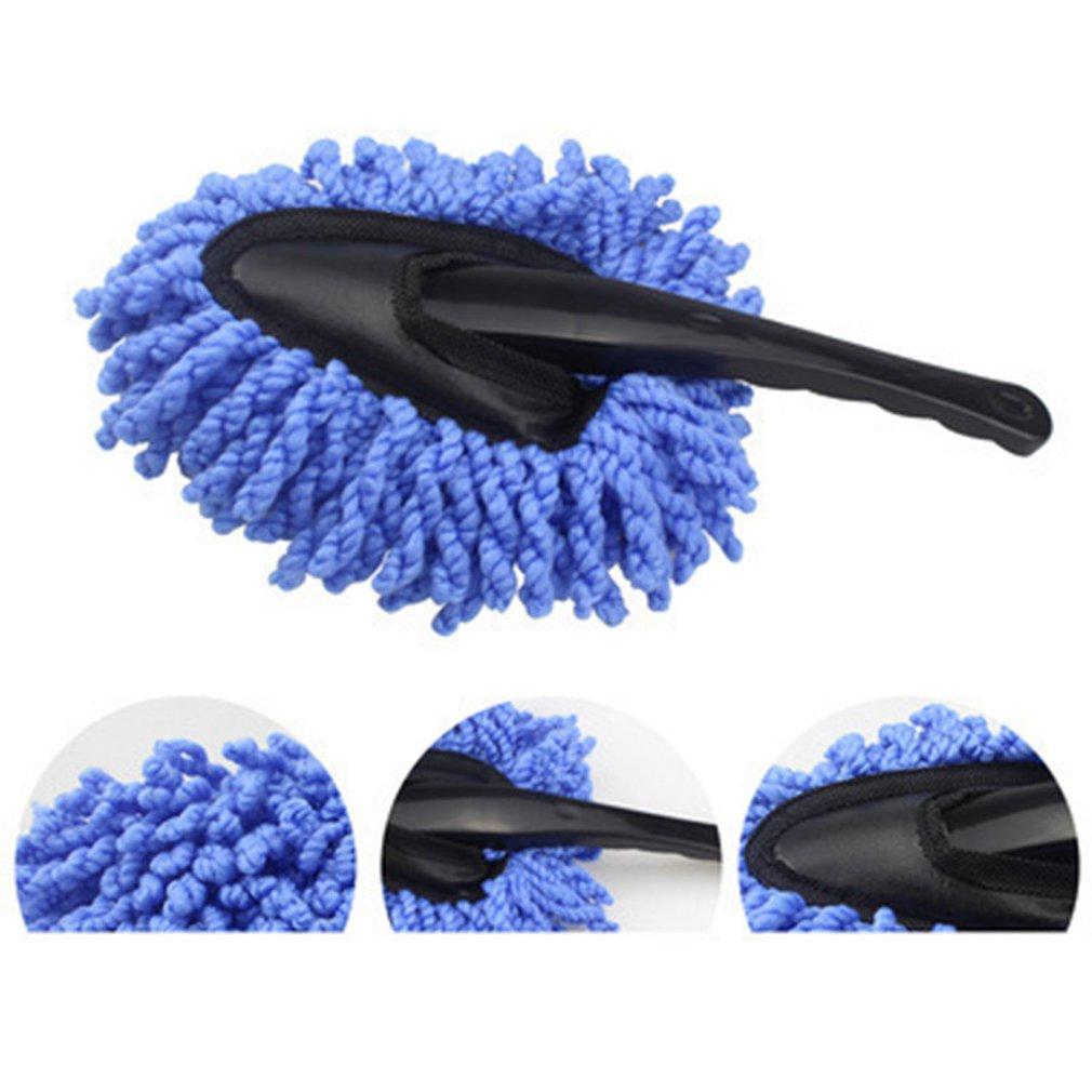 Abeauty Car Duster Blue Small Wax Tow Triangular Brush With ABS Plastic ...