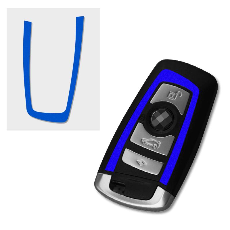 .1X car styling key sticker For F20 F01 F15 E46 E52 E53 E60 E90 F20 F10 ...