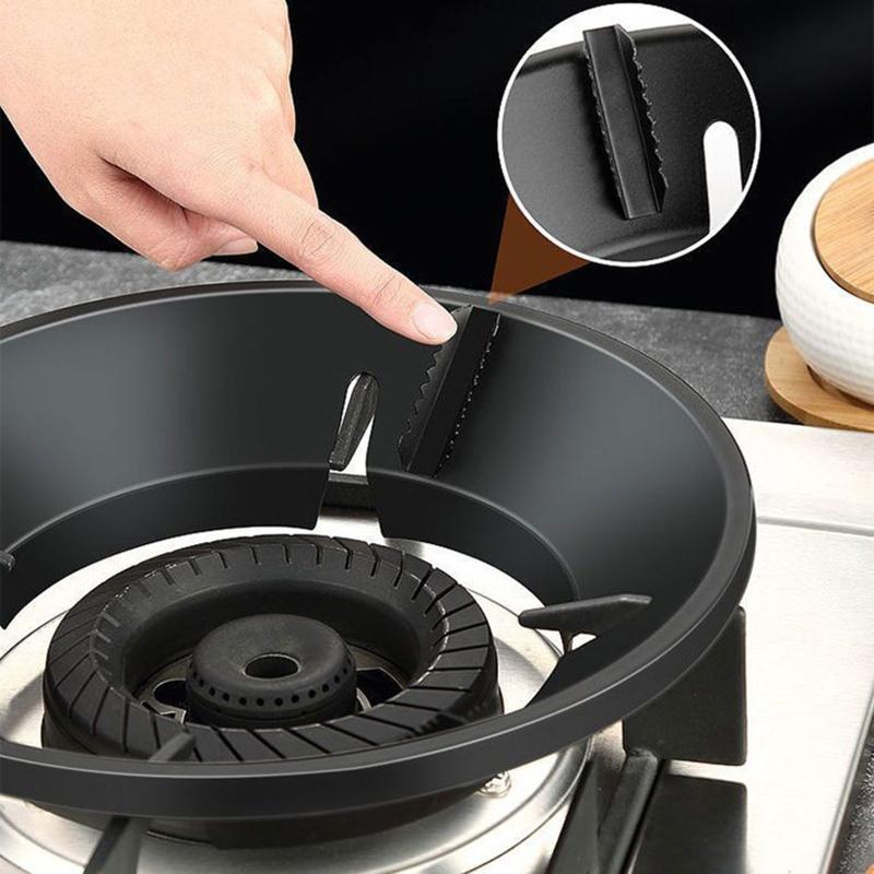Satın alın Universal Fire Gas Stove Cover Energy Saving Windproof Ring ...
