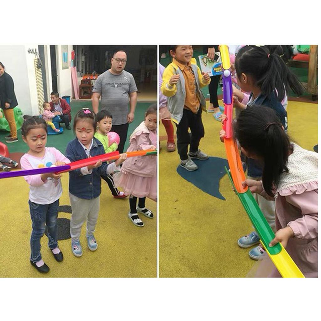 Buy Kids Outdoor Toy Ball and Pipe Relay Race Game Party Favors, 5.5cm ...