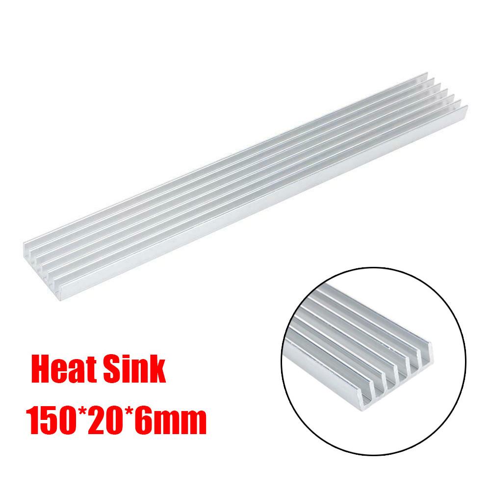 2.2mm Pitch Radiator 7 Teeth Cooling Fin For LED Power Emitter Diode ...